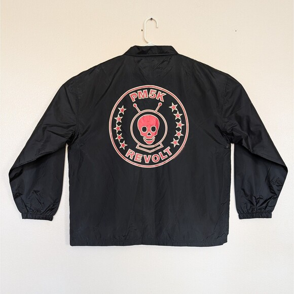 Jackets & Coats | Vtg Powerman 500 Xl Coaches Jacket Tonight The Stars Revolt 2000 Giant Y2k New ...
